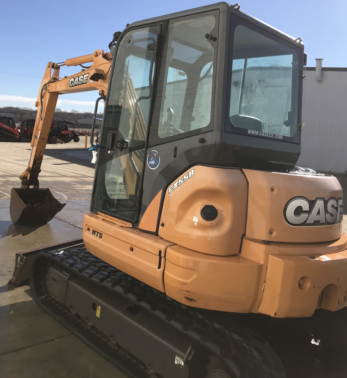 Buy Used Case CX55B Compact Excavator | Coleman Equipment