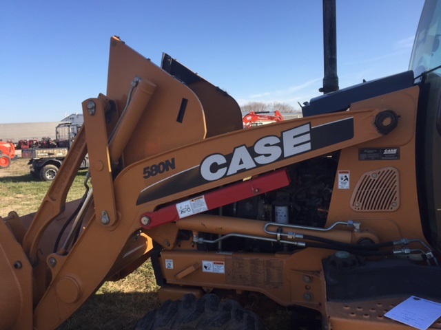 Buy Used Case 580N 4WD Loader Backhoe with Cab, Heat and A/C | Coleman ...