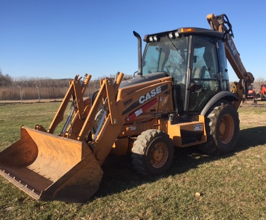 Buy Used Case 580N 4WD Loader Backhoe with Cab, Heat and A/C | Coleman ...